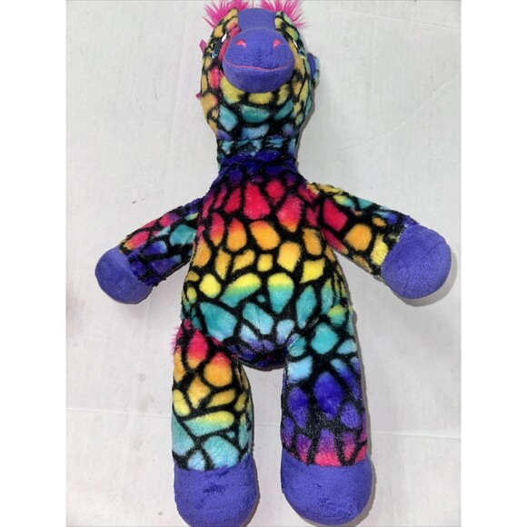 Build-A-Bear | Toys | Build A Bear Lisa Frank Rainbow Giraffe Wild ...